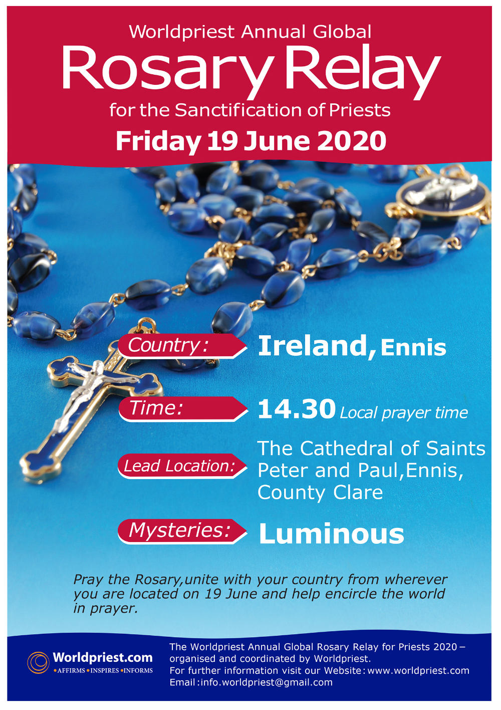 World Priest Global Rosary Relay - Killaloe Diocese