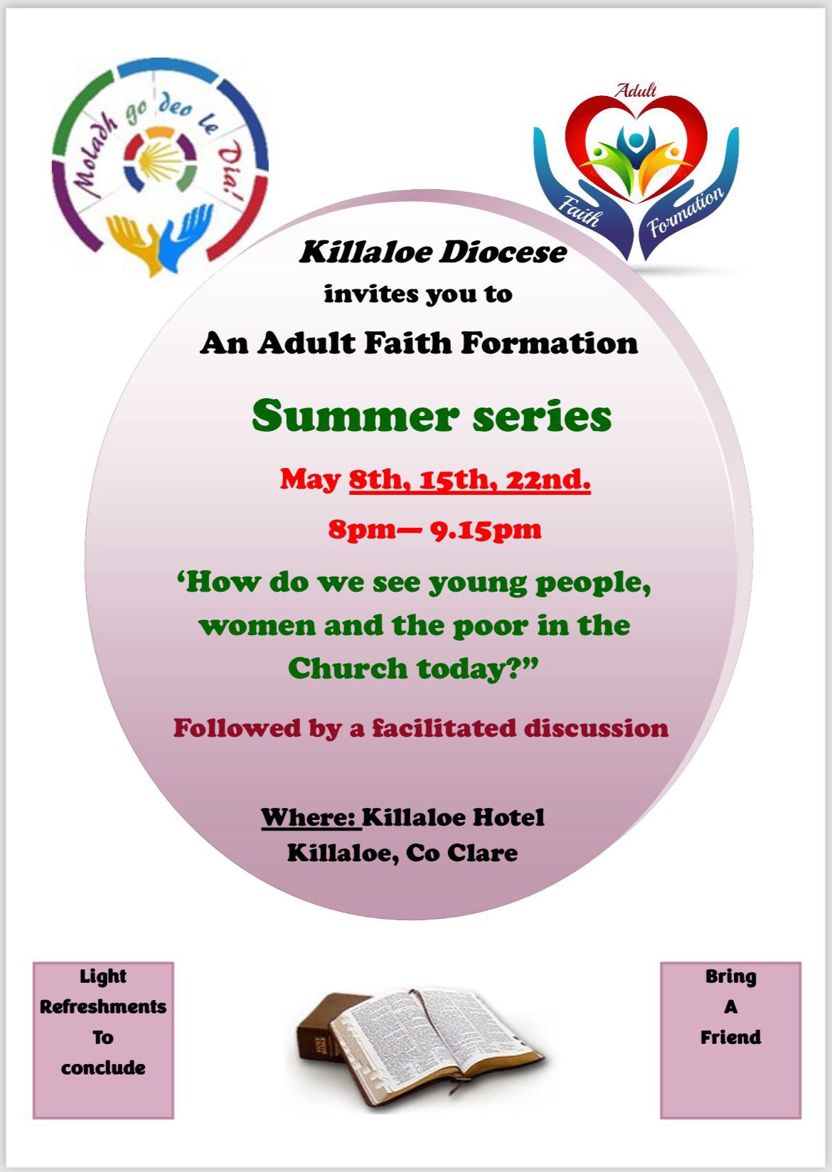 Summer Series - Adult Faith Formation - Killaloe Diocese