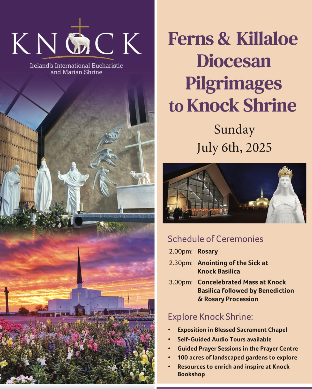 Diocesan Pilgrimage to Knock - Killaloe Diocese